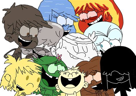 The Loud House Elemental Louds By Angelgamer456 On Deviantart