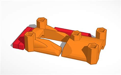 3d Design Escape I Tri Pod 4mm Difference Tinkercad