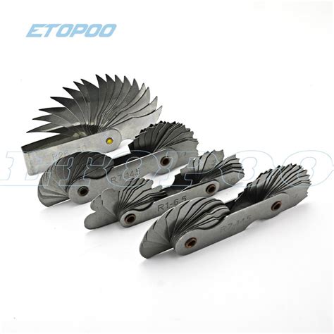 Radius Template R Gauge R1 65 7 145 15 25 26 80 Vicedeal