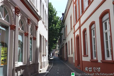 독일 프랑크푸르트 근교 하이델베르크 시내 여행