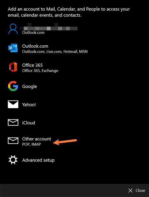How To Setup A IMAP Email Account In Windows 10 Mail