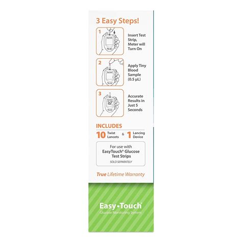 EasyTouch Glucose Monitoring System EasyTouch Glucose Meter