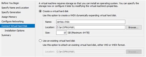 how to create a centos stream vm on hyper v hildenco solutions