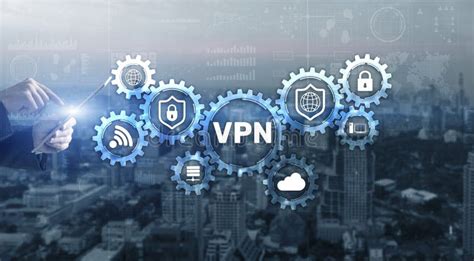 Vpn Virtual Private Network Proxy And Ssl Concept Stock Illustration Illustration Of Privacy