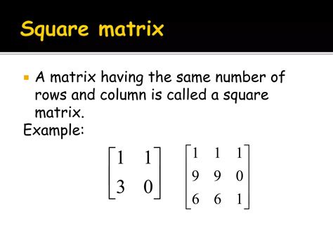 Matrices PPTX