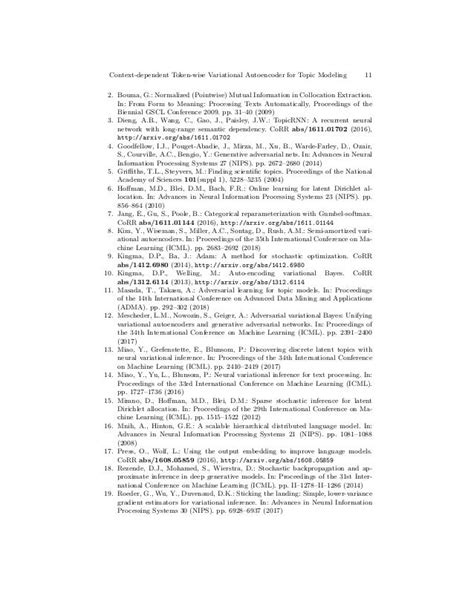 Context Dependent Token Wise Variational Autoencoder For Topic Modeli