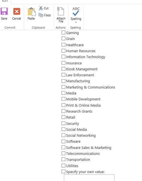 sharepoint enterprise unable to edit a choice field with checkboxes