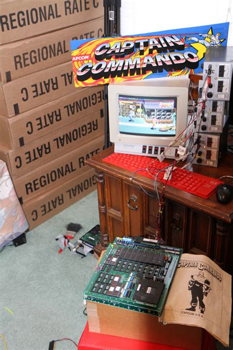 Fs Parts Captain Commando Cps1 Pcb Marquee And Pinout Diagram Papers