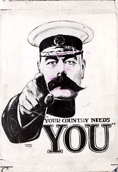 One Of Only Six Original Lord Kitchener Wwi Posters Found In Attic