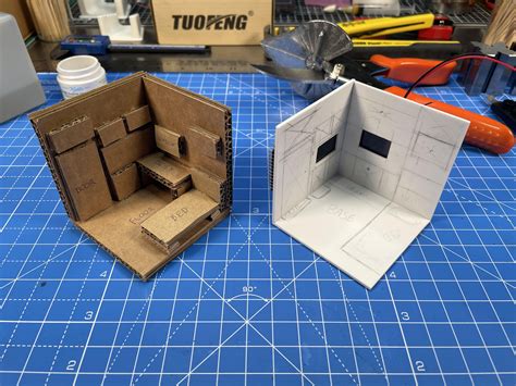 I Scratch Built A Tiny Sci Fi Apartment Because You Never Know When You Might Need One R