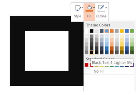 PowerPoint Trick To Cut A Shape