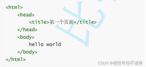 HTML标签 CSDN博客