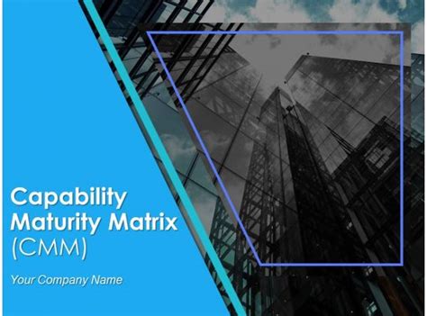 Capability Maturity Matrix Powerpoint Presentation Slides PowerPoint Templates Designs PPT