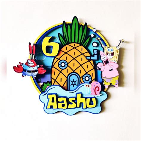 Spongebob Cake Topper Artofit