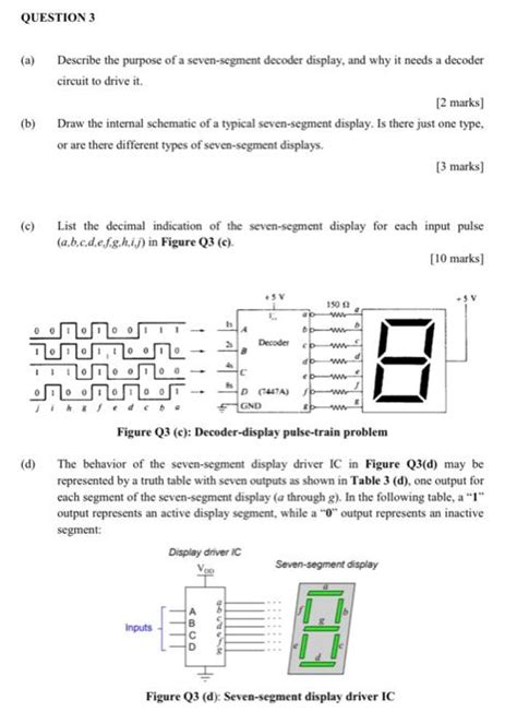 Solved Question 3 A Describe The Purpose Of A