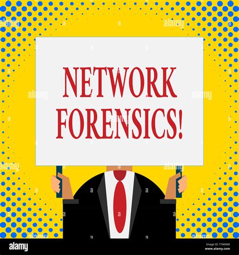 Word Writing Text Network Forensics Business Photo Showcasing Monitoring And Analysis Of