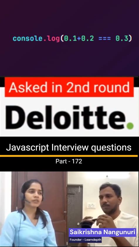 Saikrishna Nangunuri Javascript Mentor Learndepth • Instagram