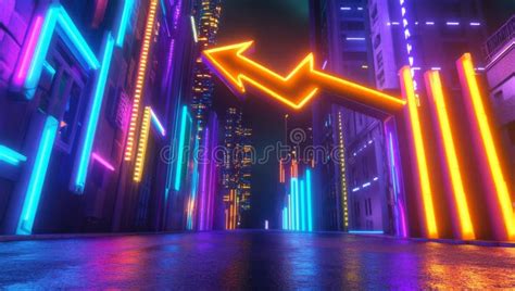 Data Visualization Is Presented In A Digital Illustration Of Business Growth Trends In An Urban