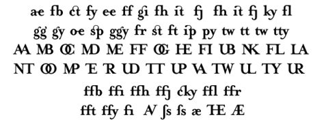 Decline And Fall Of The Ligature — I Love Typography Ltd