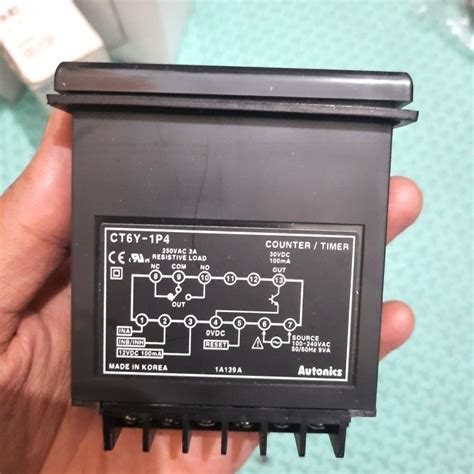 Jual Counter Timer Autonics Ct6y 1p4 Shopee Indonesia