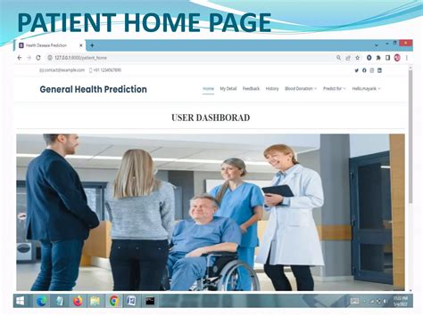 Smart Health Disease Prediction Django Machinelearningpptx Databases Computer Software And
