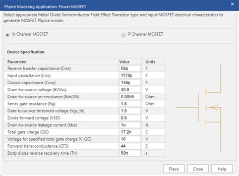 Power Mosfet Spice Model Explained Ema Design Automation