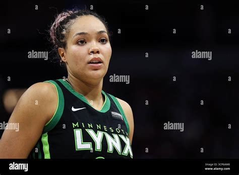 Minnesota Lynx Forward Napheesa Collier 24 Looks On During The First