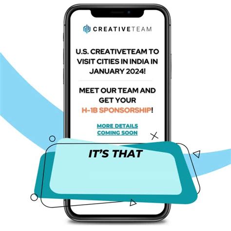 Creativeteam Io On Linkedin Creativeteam H1bsponsorship