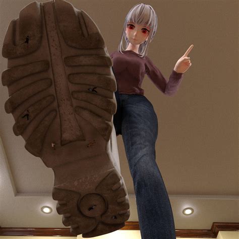 Crushed Under My Sneakers By Giantessmakerkat On Deviantart