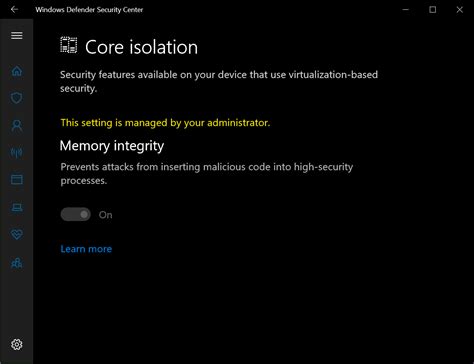 Turn On Or Off Core Isolation Memory Integrity In Windows Page Tutorials