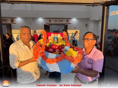 Ganesh Visarjan Jaljilani Mahotsav Sep 10 2022 Vadtal Dham