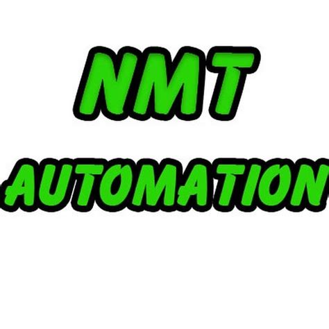Nmt Automation Youtube