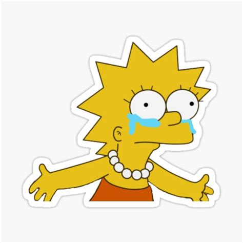 Lisa Crying Stickers For Sale Artofit