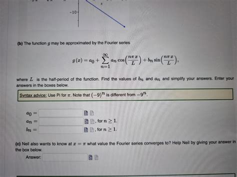 Solved Consider Function G Defined By Gx 4x2x−π