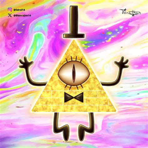 Bill Cipher Fanart 1 By Lidrol On Deviantart