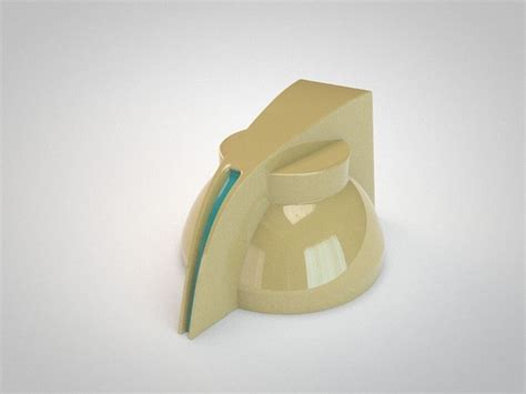 Amplifier Knob Free 3d Model Cgtrader