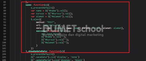 Cara Mudah Insert Data Dengan Ajax JQuery Kursus Web Design Private