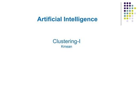 K Mean Clustering Algorithm Ppt Physics Science K Mean Clustering Algorithm Ppt Physics Science
