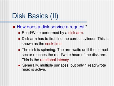 Ppt Scheduling Algorithms In Modern Disk Drives Powerpoint