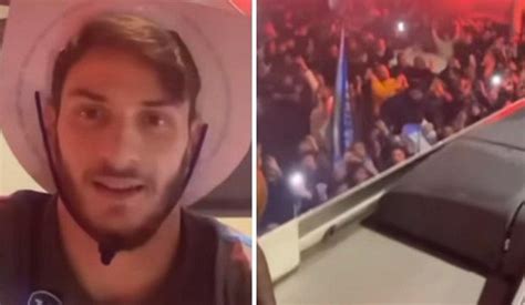 ვიდეო ნახეთ როგორ დახვდნენ ნეაპოლელი გულშემატკივრები იუვენტუსთან