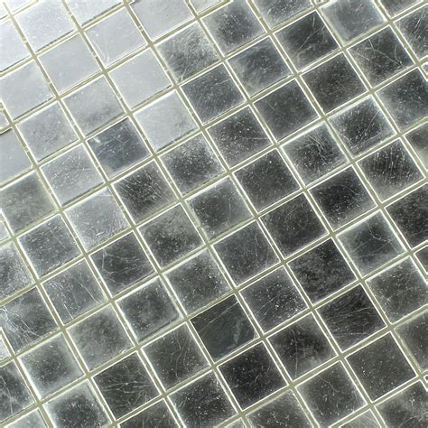 Mosaic Tiles Trend Vi Glass White Gold 24 Karat 2x2cm