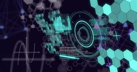 Image Of Scientific Data Processing Over Network Of Connections Stock Image Image Of Research