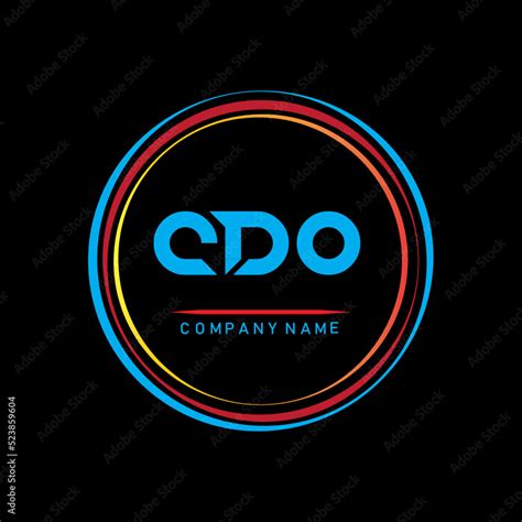 Cdo Simple Logo For Companycdo T Shairt Logo Designcdo Letter Logo