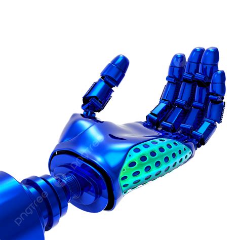 Blue Industrial Manipulator Element Business Technology Blue