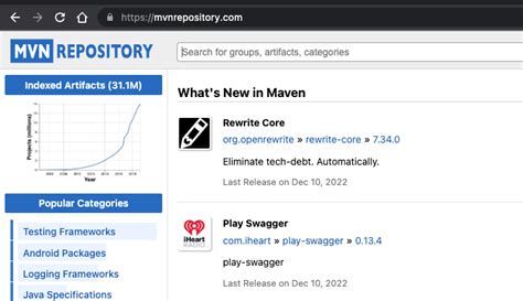 Maven How To View Graddle Defined Available Dependency Version Stack Overflow
