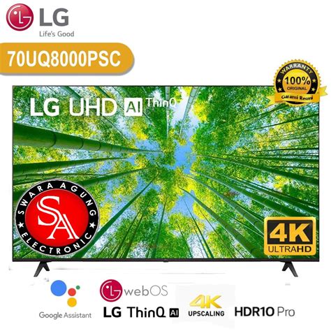 Jual Led Uhd Smart Tv Inch Lg Type Uq Khusus Medan Shopee Indonesia