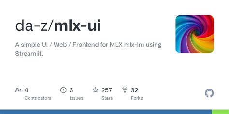 GitHub Da Z Mlx Ui A Simple UI Web Frontend For MLX Mlx Lm Using Streamlit
