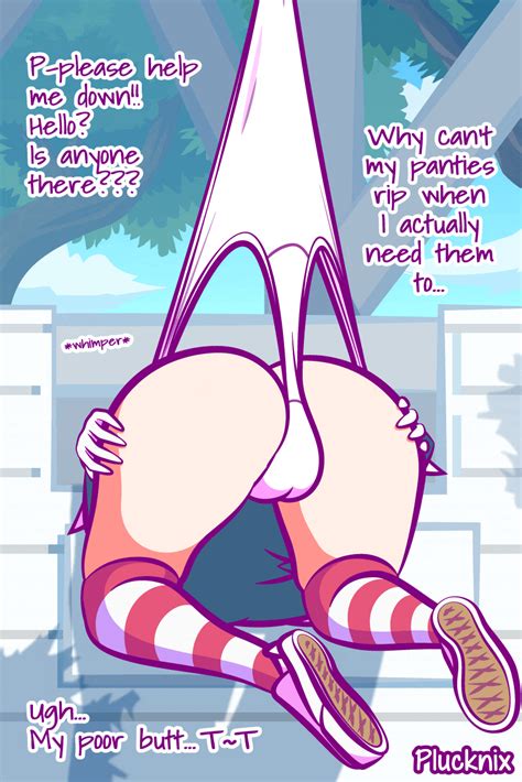 Rule 34 Animated Animated  Ass Ass Grab Cameltoe Hanging Wedgie Holly Plucknix Panties