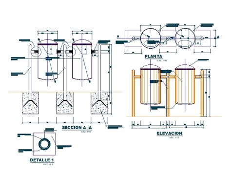Metallic Dustbin In AutoCAD Download CAD Free KB Bibliocad