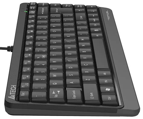 FK Compact Wired USB Keyboard Black A Tech CPC